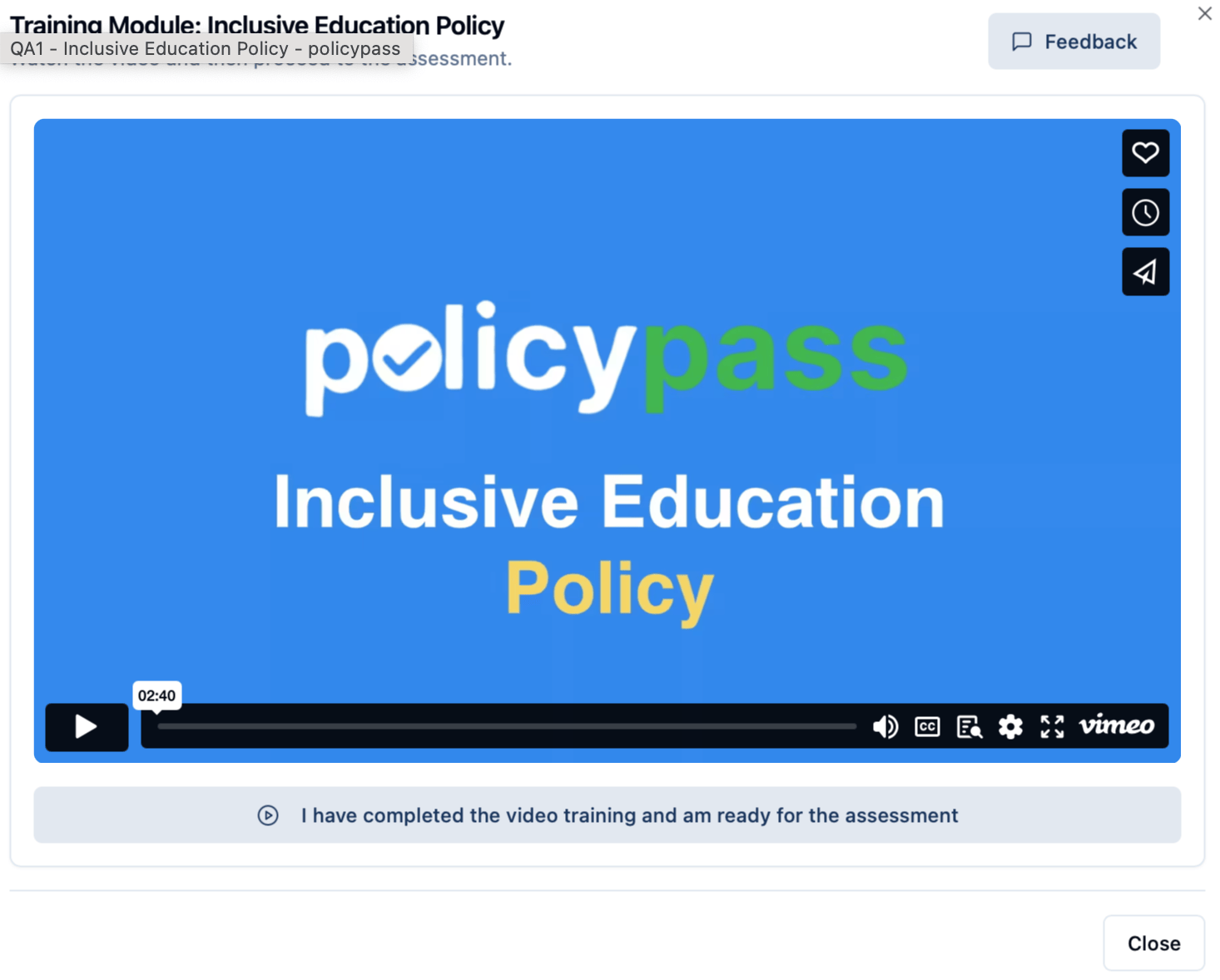Policypass - Childcare Policy, Training & Compliance